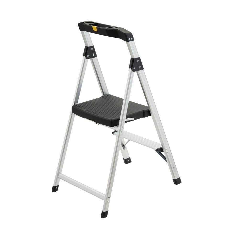 Gorilla Ladders 2 Step Aluminum Step Stool Ladder Hardware Tools For Work And Home